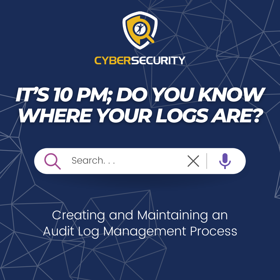 It’s 10 PM; Do You Know Where Your Logs Are? - Forward Edge
