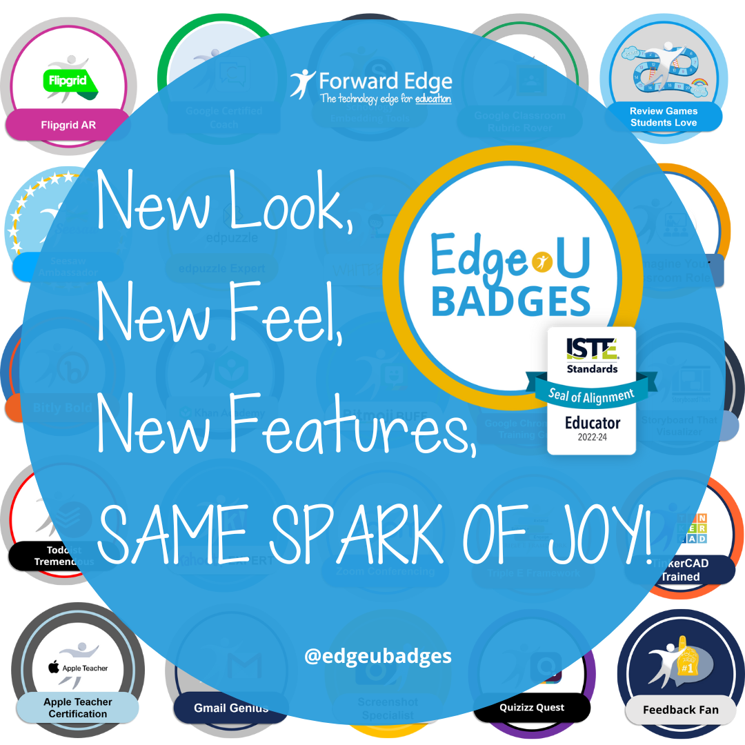 New Look, New Feel, New Features…SAME Spark of Joy! - Forward Edge
