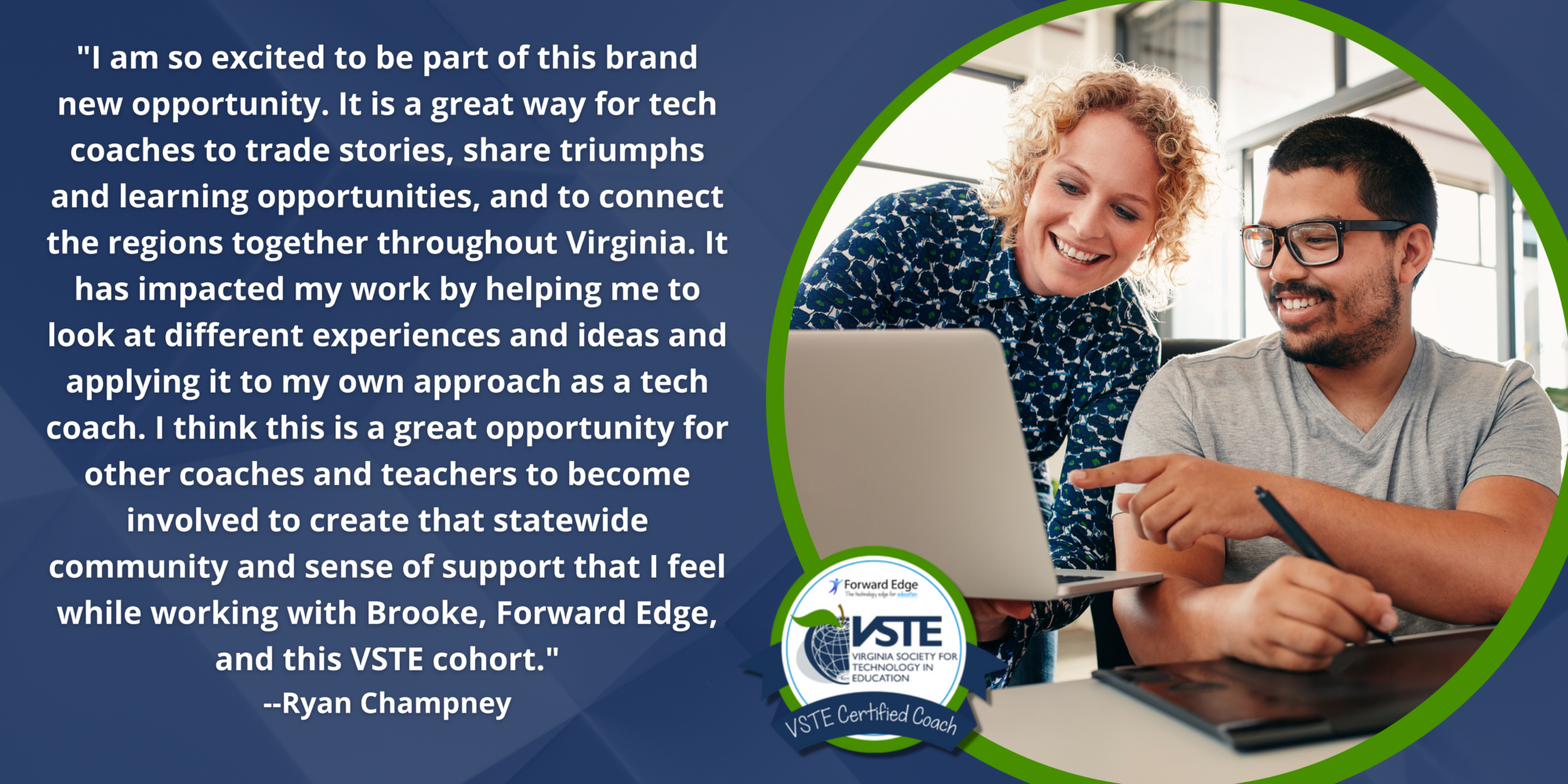 Forward Edge partners with the Virginia Society of Technology in ...